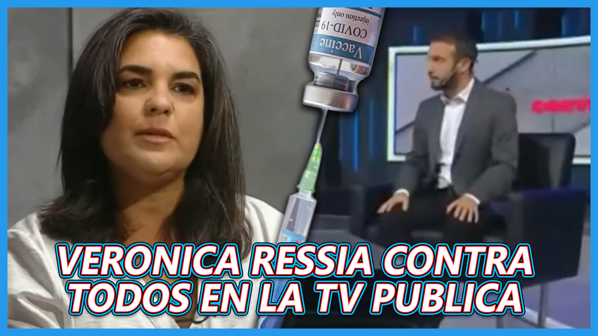 Veronica Ressia contra Todos en Telefe Noticas – Nur Para Todos